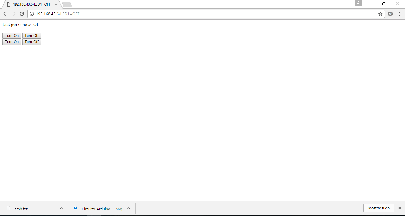 Como Controlar Led Através De Página De Html Com Nodemcu Arduino Portugal